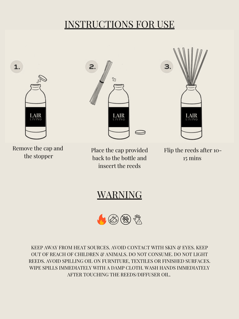 Shop Cashmere Noir Reed Diffuser | Luxury Home Fragrance in India ...
